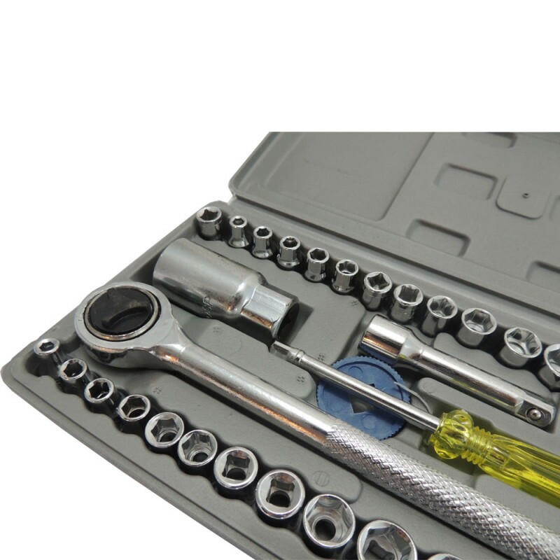 Kit Jogo De Chaves Catraca - 40 Peças