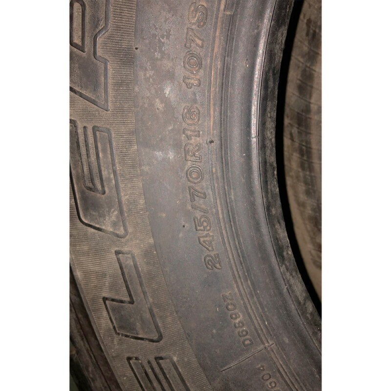 Pneu 245 70 R16 Genius 1001 Recapado Perfeito Nunca Rodou