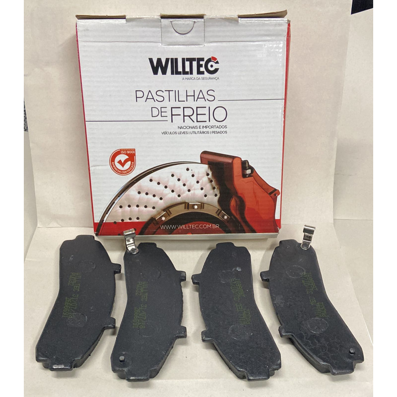 Pastilha De Freio Ford Ranger Explorer Willtec Pw332
