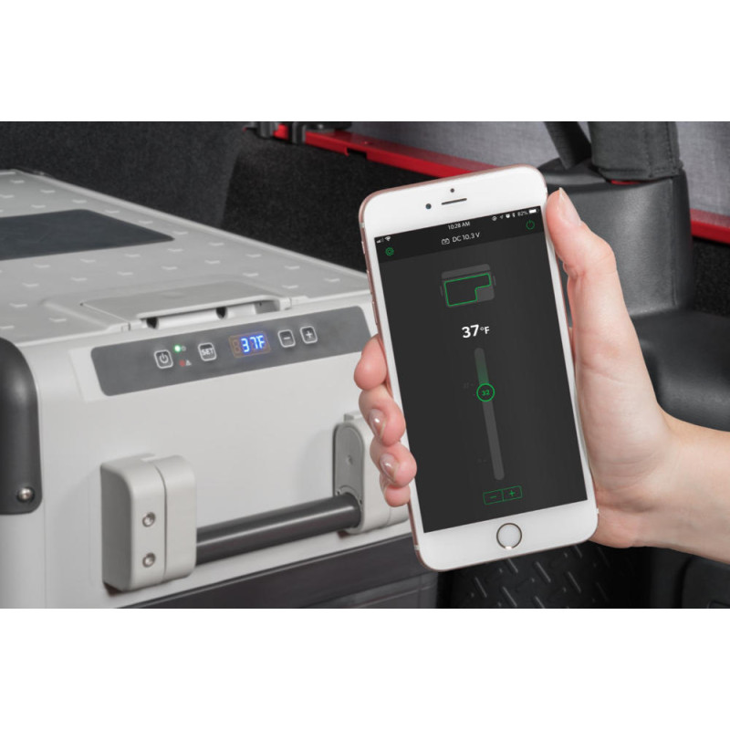 Geladeira Automotiva DOMETIC CFX75DZW 70L - Quadrivolt: 12V e 24V / 100 ...