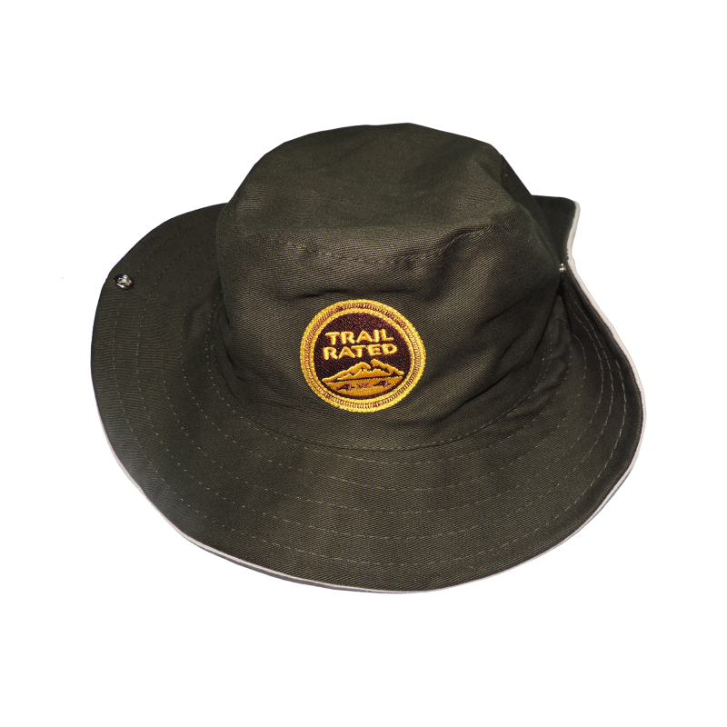 Chapéu Trail Rated modelo Australiano - Verde Militar